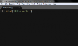 Setting Up Python 3 on Windows 7 | Penjee, Learn to Code